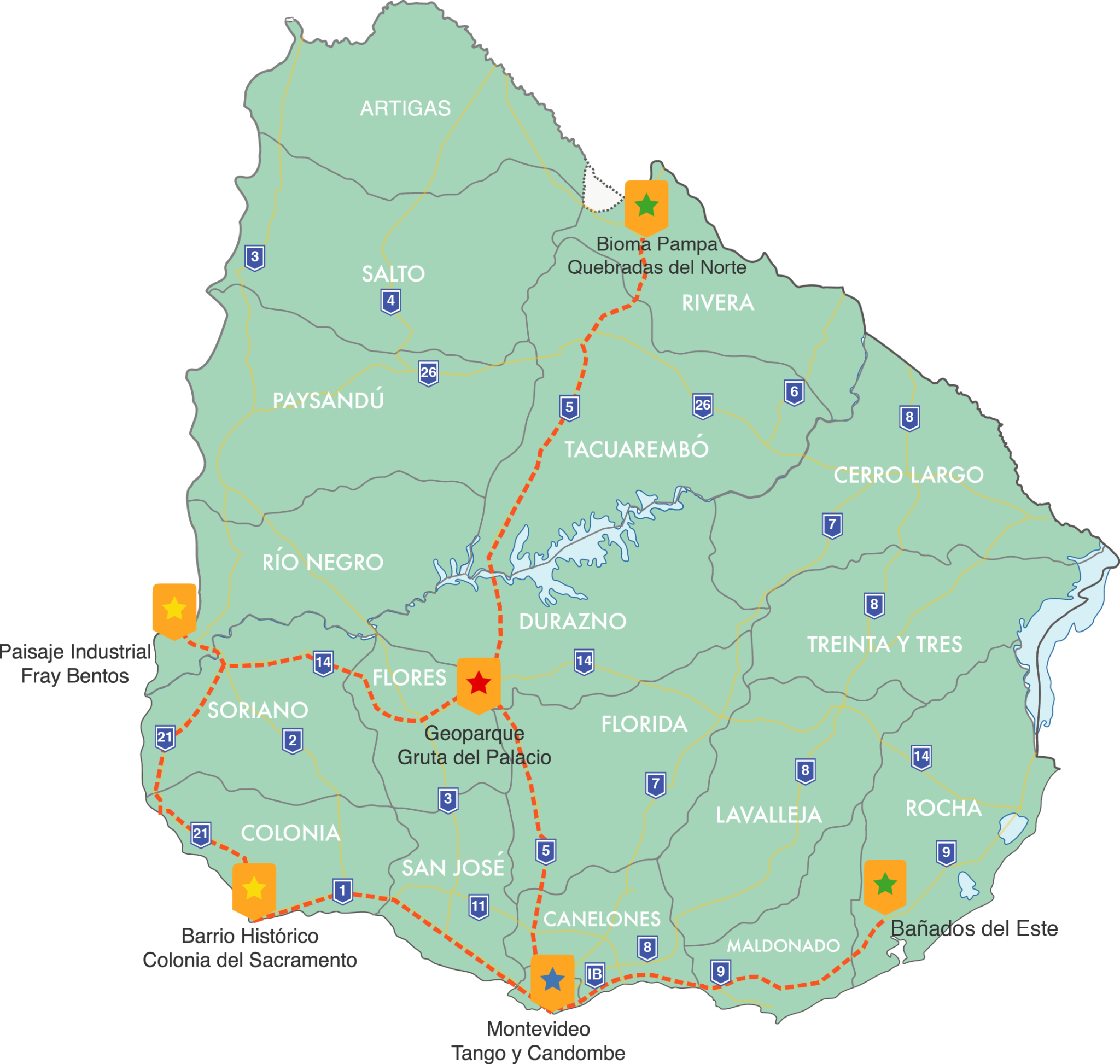 Rutas UNESCO | Comisión UNESCO Uruguay